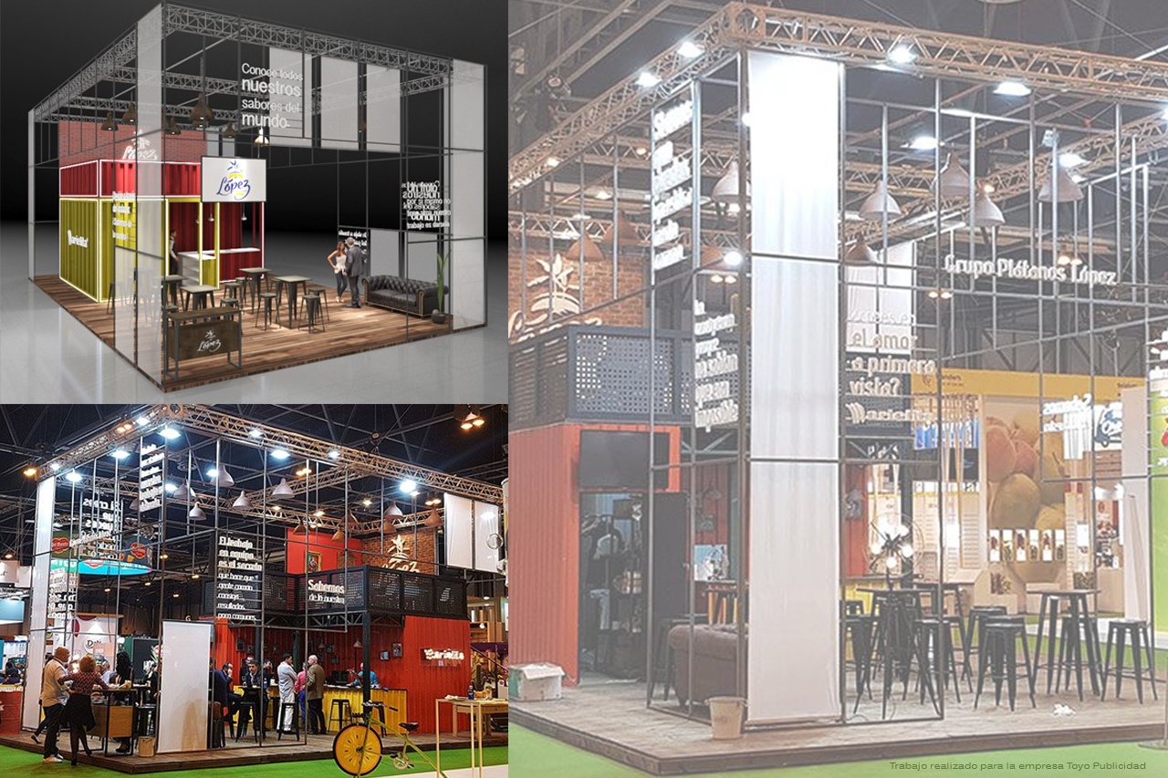 montaje de stand para ferias